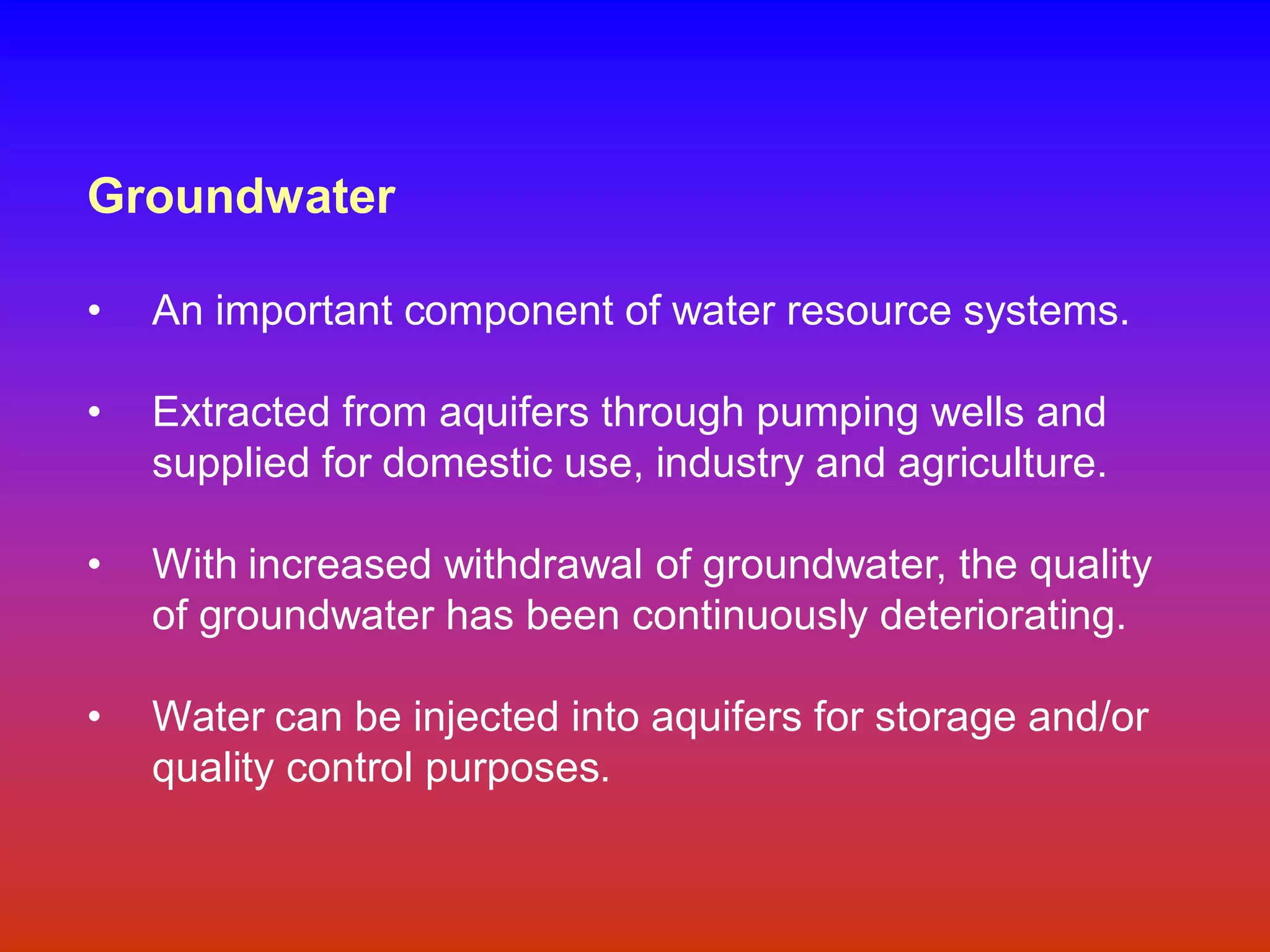 Data Requirements for Groundwater Modelling | PDF