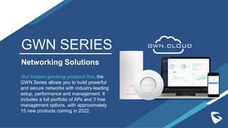 GWN Series Wi-Fi 6 Solutions-2023 | PPT