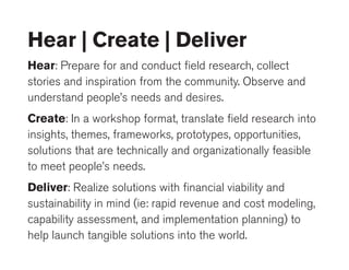 IDEO Human Centered Design Toolkit | PPT