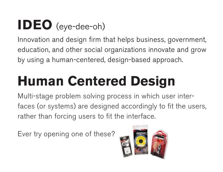IDEO Human Centered Design Toolkit