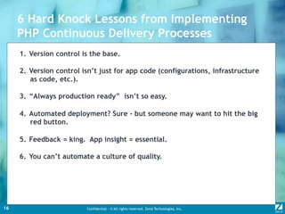 Continuous Delivery in the World of Enterprise PHP | PDF