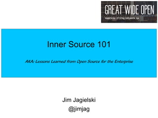 Inner Source 101 | PDF