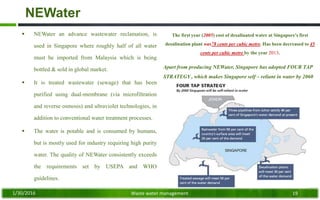 Waste water management | PPTX