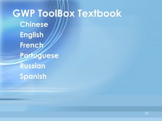 Gwp Tool Box Presentation | PPT