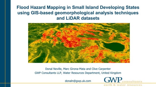 GWP - Flood Hazard Mapping for Small Island Developing States using GIS ...