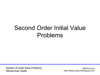 System of Initial Value Problems | PDF