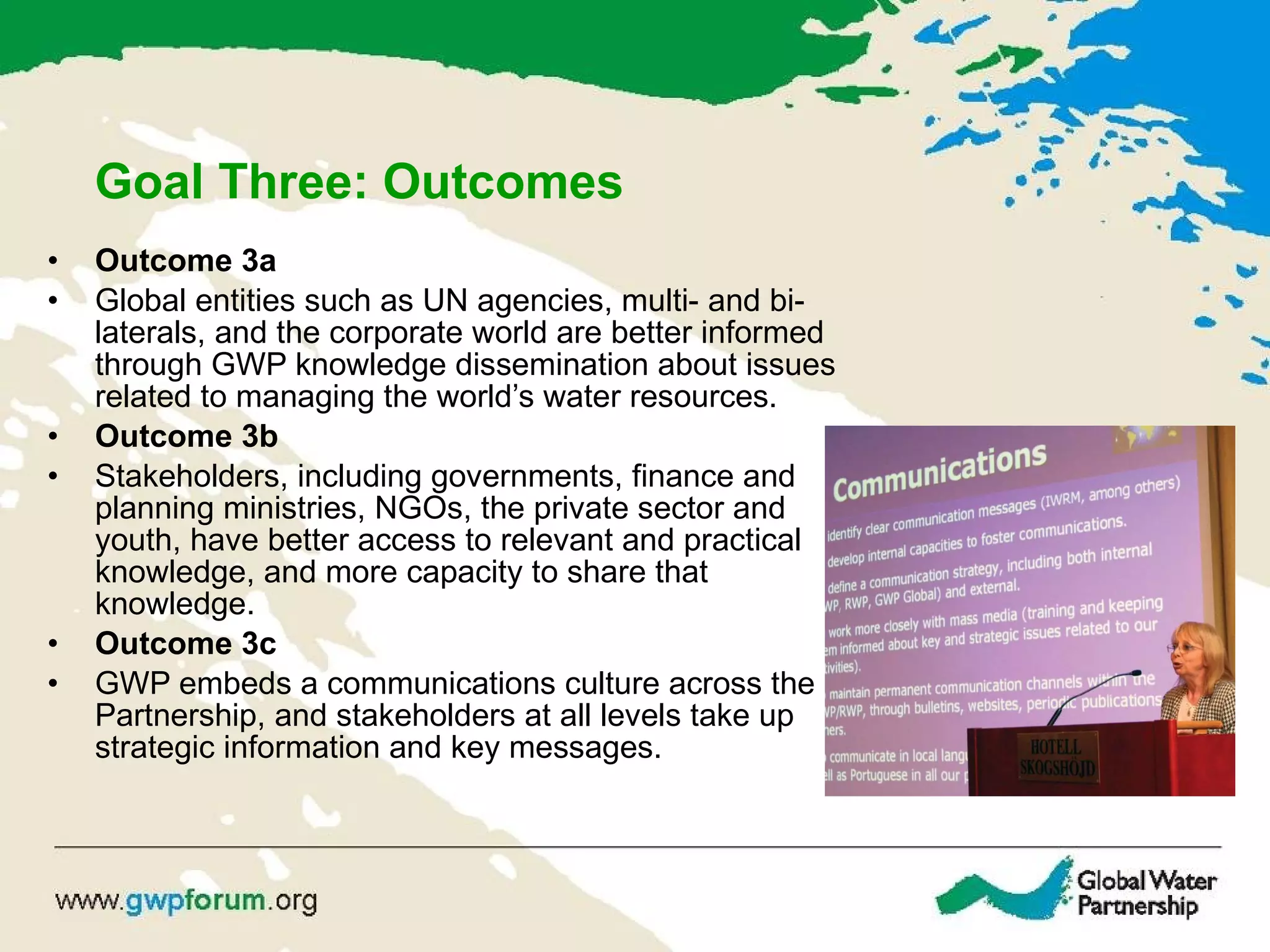 GWP Global Strategy, presentation | PPT | Environment | Science