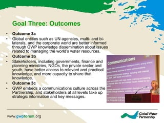 GWP Global Strategy, presentation | PPT | Environment | Science