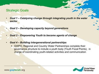 Gwp youth strategy 'the wa y forward' bard devos_1 sep | PDF