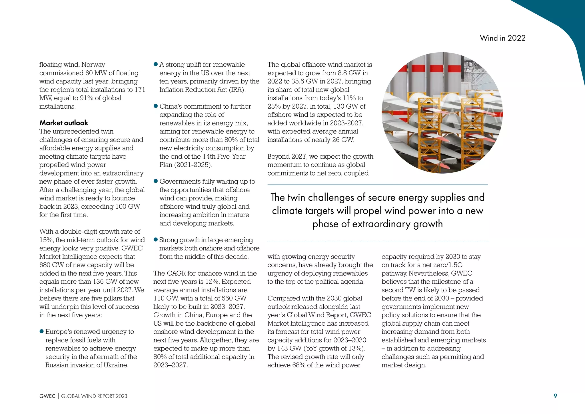 Global Wind Report 2023 | PDF