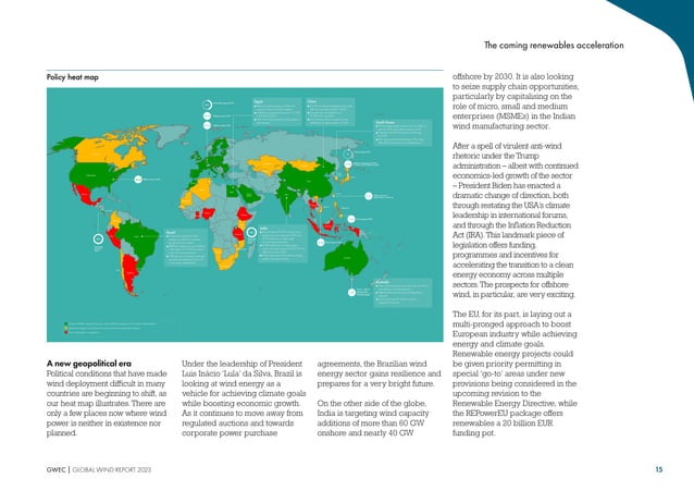 Global Wind Report 2023 | PDF