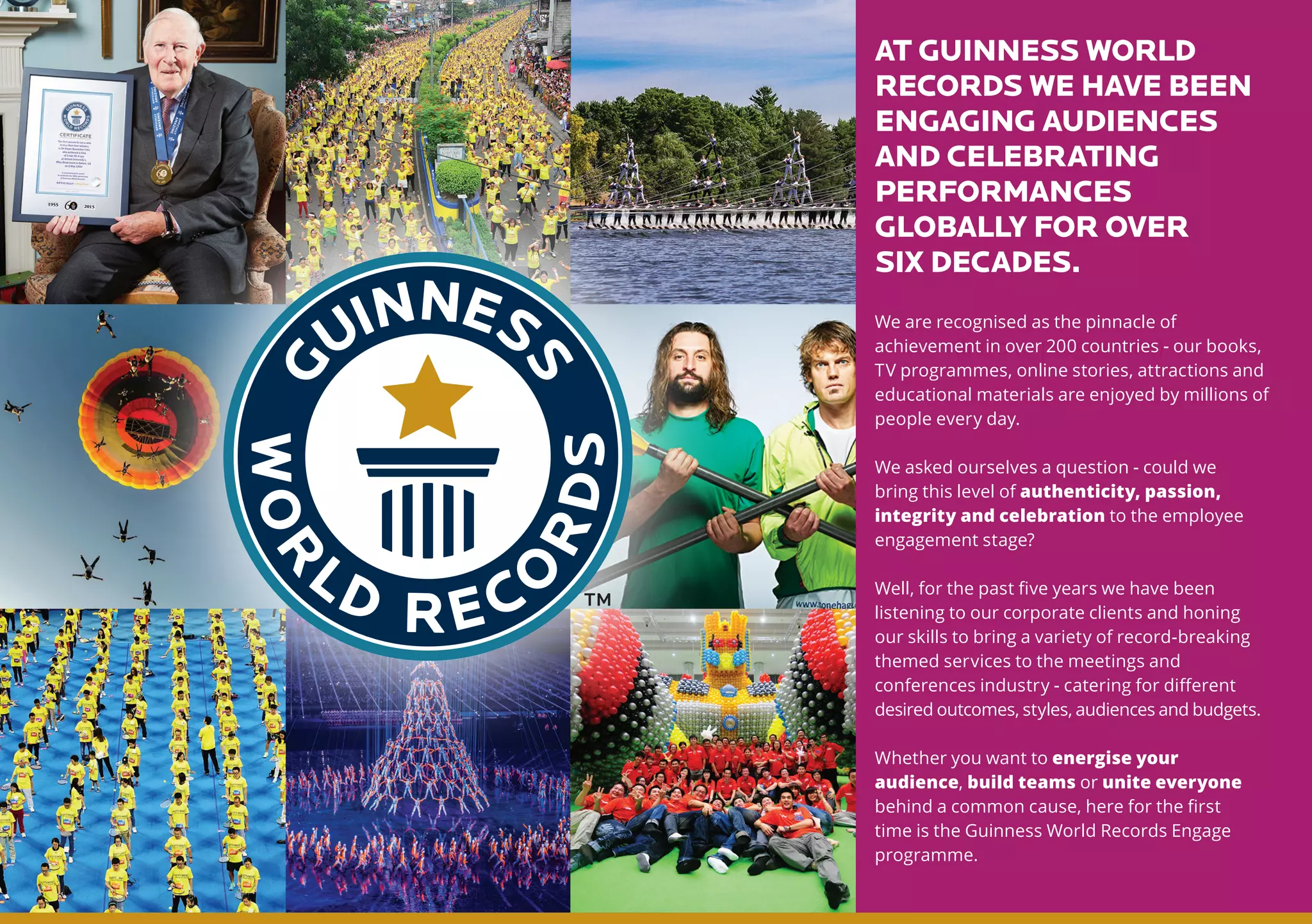 Guinness World Records Engage - Employee Engagement Programme | PDF | Human Resources | Business