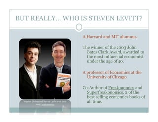 Gwsteven Levitt | PDF
