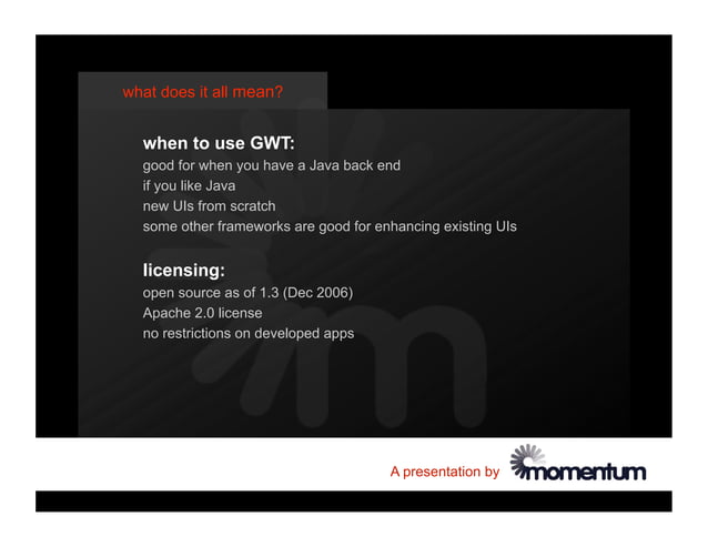 GWT- Google Web Toolkit | PPT