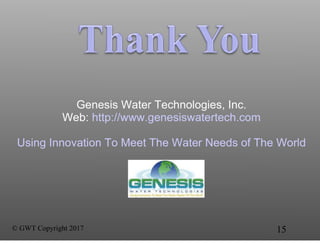 GWT IWRS Industrial Wastewater Reuse System | PPT