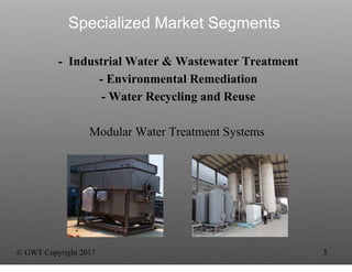 GWT IWRS Industrial Wastewater Reuse System | PPT
