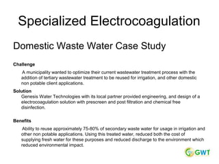 Electrocoagulation Water Treatment- Water Resource Management in Times ...