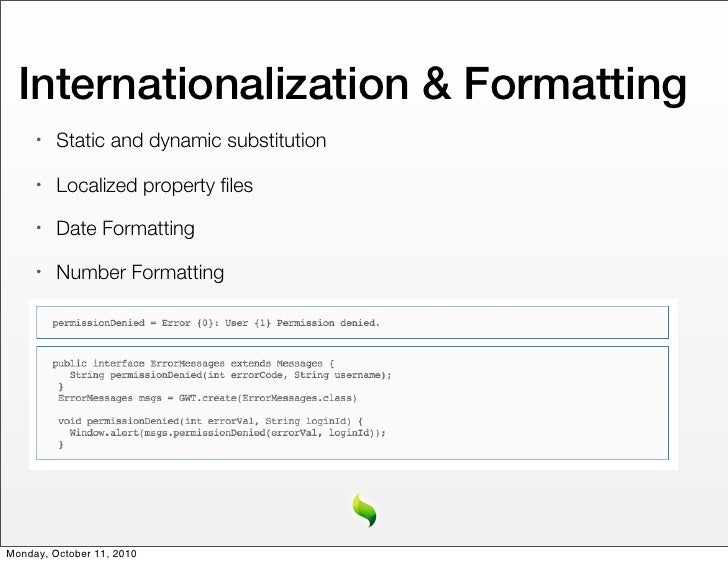 An introduction to GWT and Ext GWT An introduction to GWT and Ext GWT
