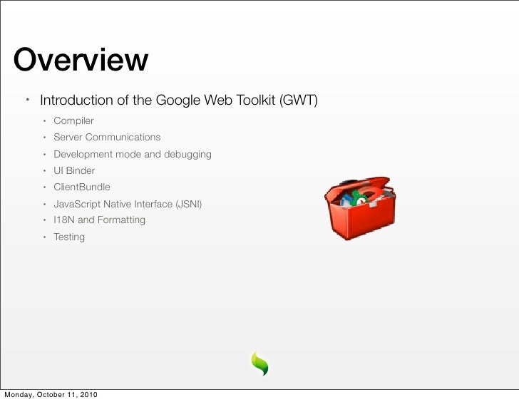 An introduction to GWT and Ext GWT