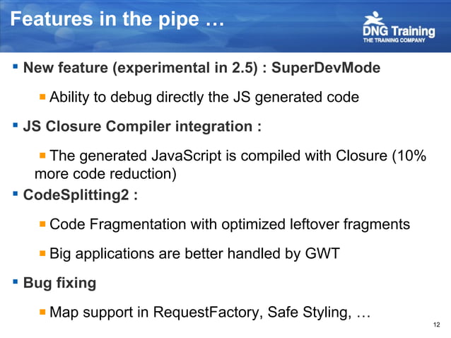 Gwt Introduction For Eclipse Day Ppt