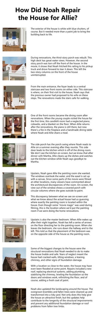 Making of The Notebook House | PDF