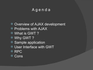 Gwt Presentation | PDF | Web Design and HTML | Internet