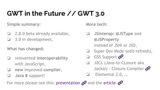 GWT Reloaded | PPT