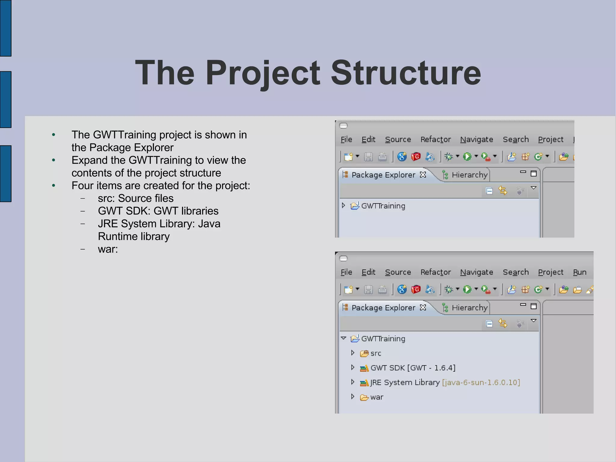 GWT Training - Session 1/3 | PPT