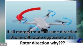 DRONE PRINCIPLES BASIC PRINCIPLE OF FLIGHT | PPTX