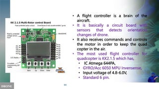 DRONE PRINCIPLES BASIC PRINCIPLE OF FLIGHT | PPTX