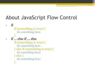 Learning About JavaScript (…and its little buddy, JQuery!) | PPT