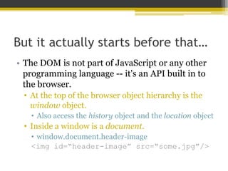 Learning About JavaScript (…and its little buddy, JQuery!) | PPT
