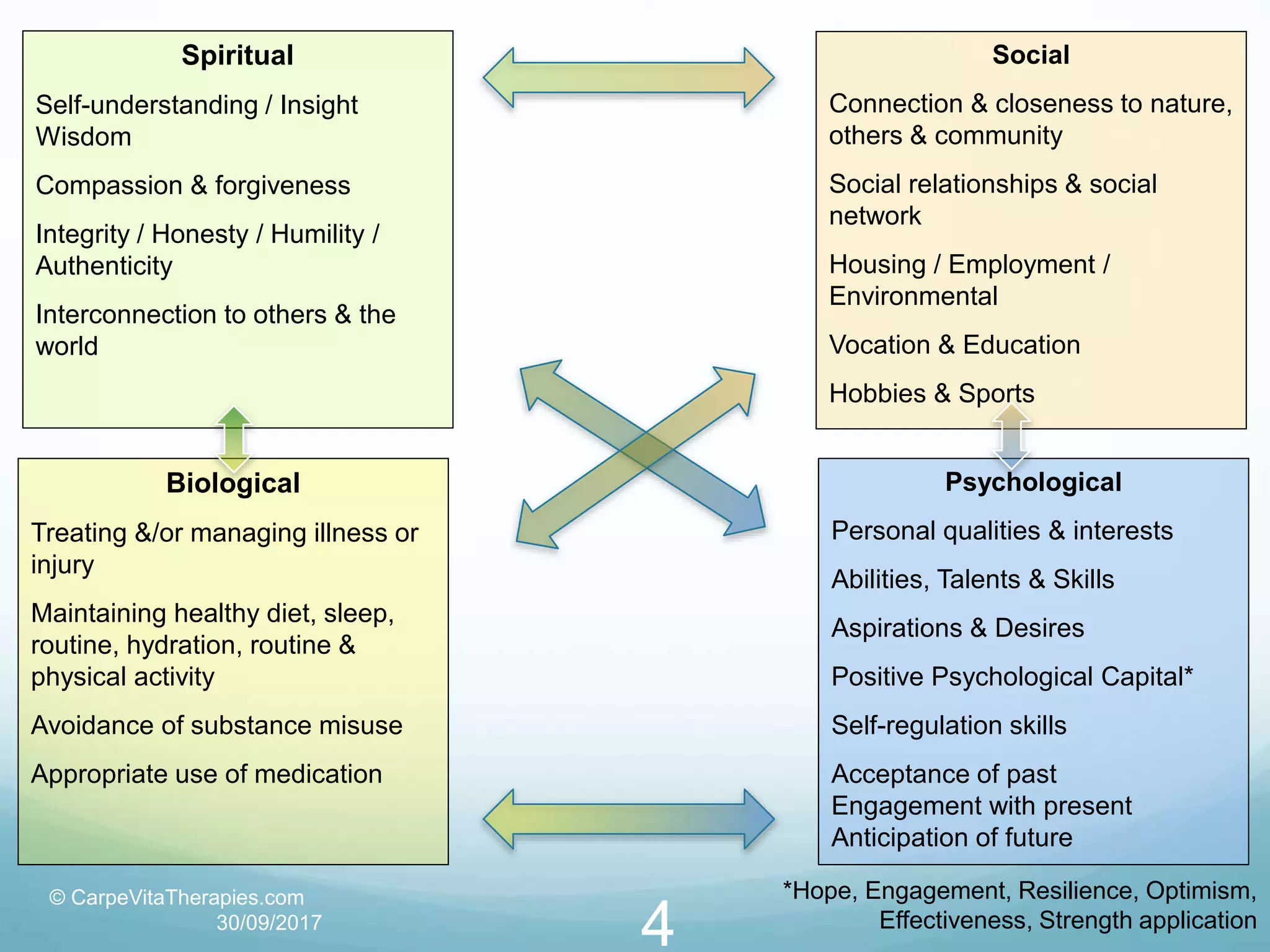 Mindfulness and the bio-psycho-social-spiritual model: An integrated ...