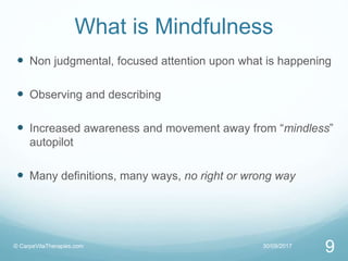 Mindfulness and the bio-psycho-social-spiritual model: An integrated ...