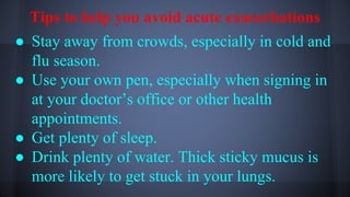 Lecture 7: COPD Exacerbations | PPTX