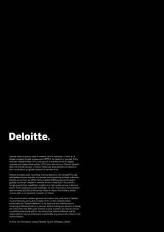 Deloitte - Blockchain and the future of financial infrastructure ...