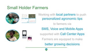 Helping Farmers Feed the World with APIs and Data | PPTX