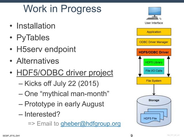 America Runs on Excel and HDF5 - Glued together by Python | PPT