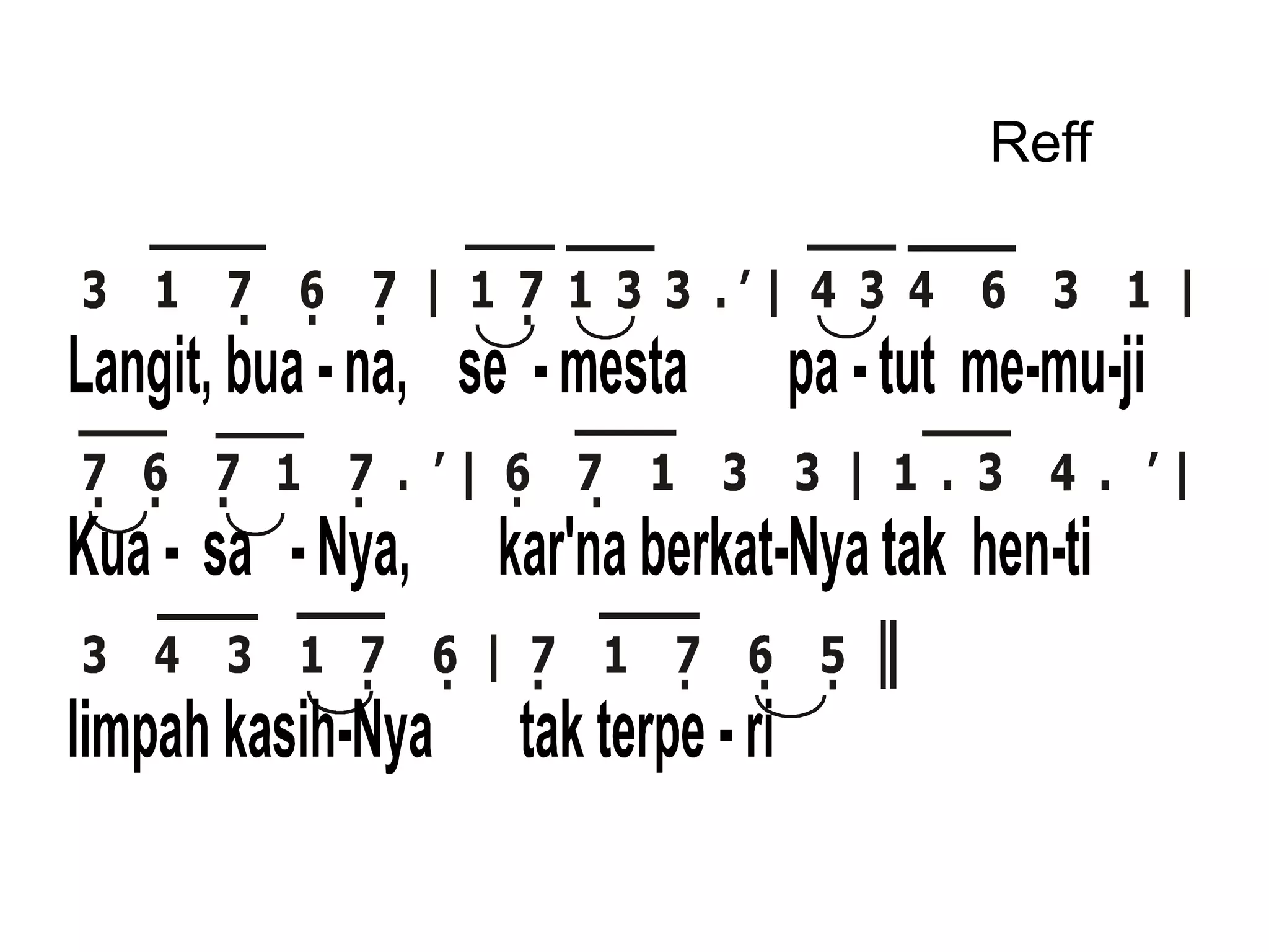 Kj 001 haleluya ! pujilah. | PDF