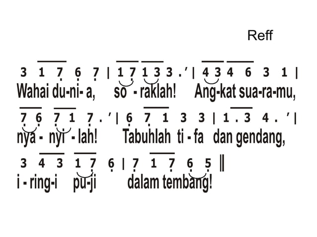 Kj 001 haleluya ! pujilah. | PDF