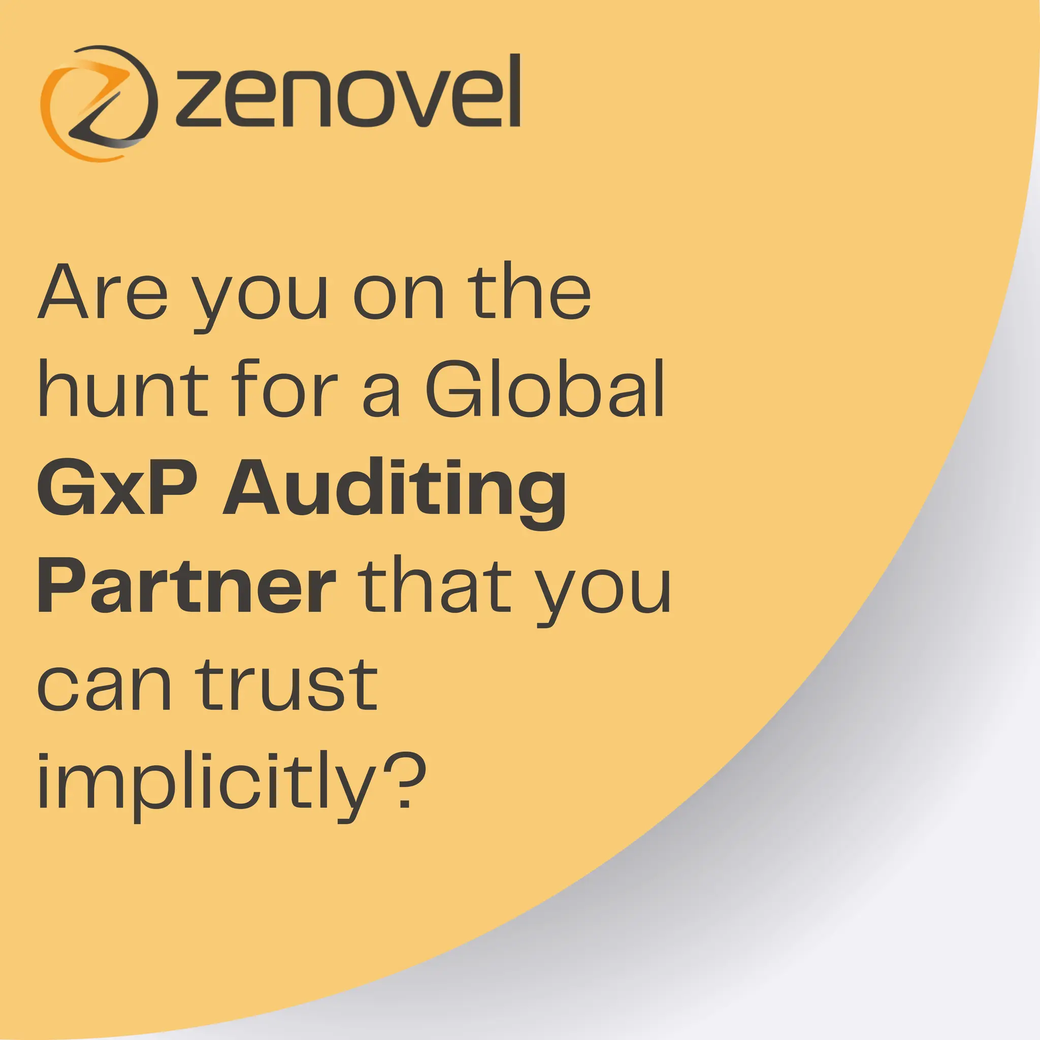 GxP Auditing Partner for Global Compliance – Zenovel | PDF