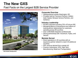GXS and Inovis merger closing | PDF
