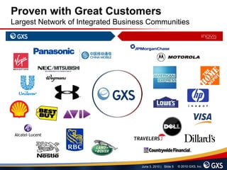 GXS and Inovis merger closing | PDF