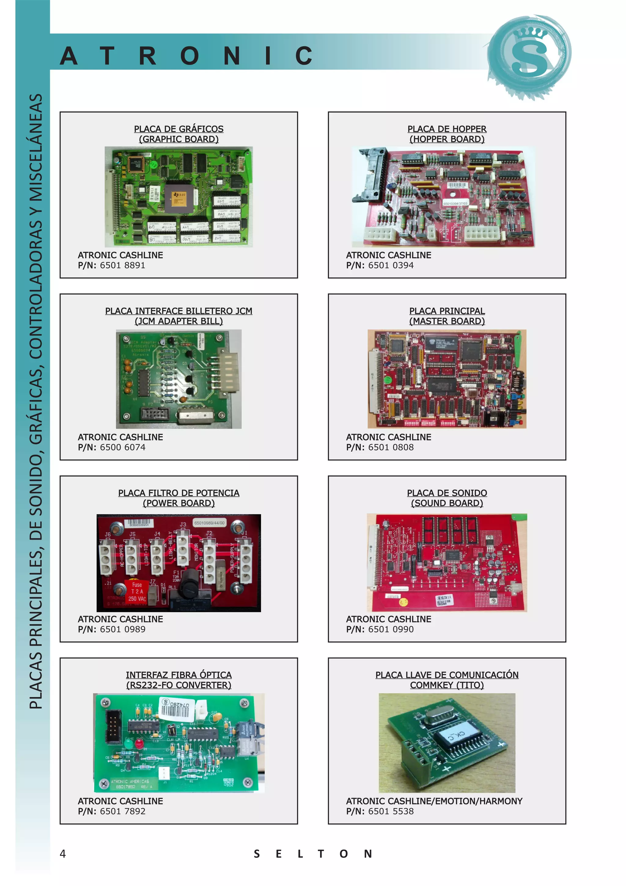 Placas Atronic | PDF