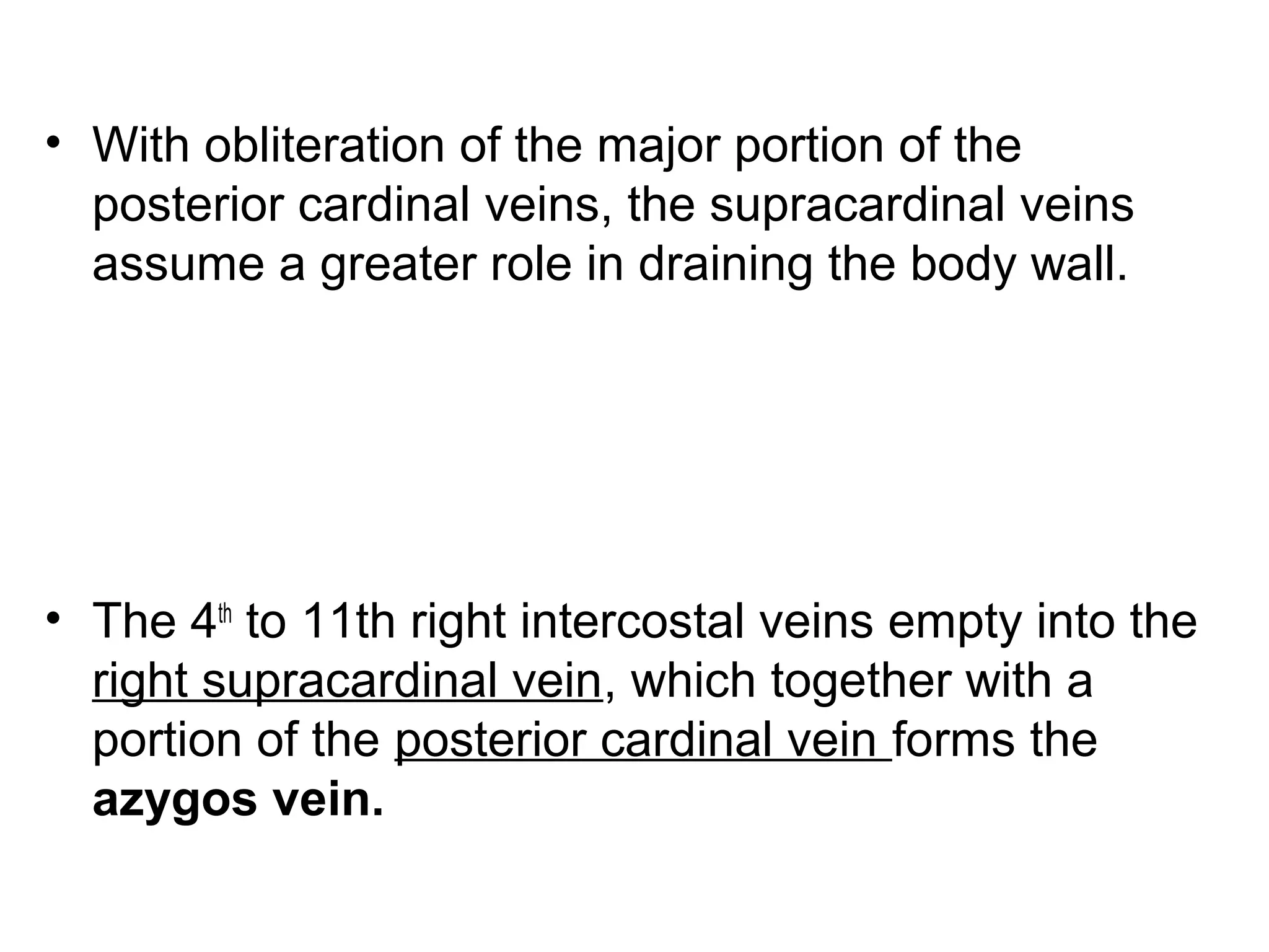 Development of veins | PPT