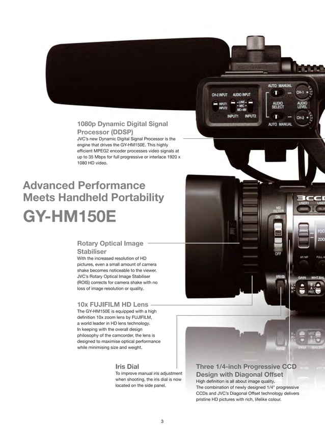 JVC GY-HM150 | PDF