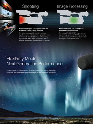 JVC GY-HM600 Camcorder | PDF