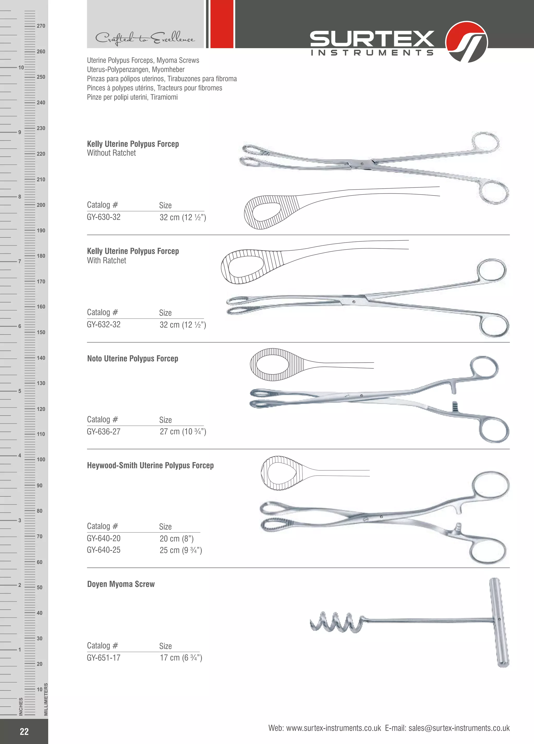 GYNECOLOGY INSTRUMENTS | PDF | Pregnancy | Reproductive Health