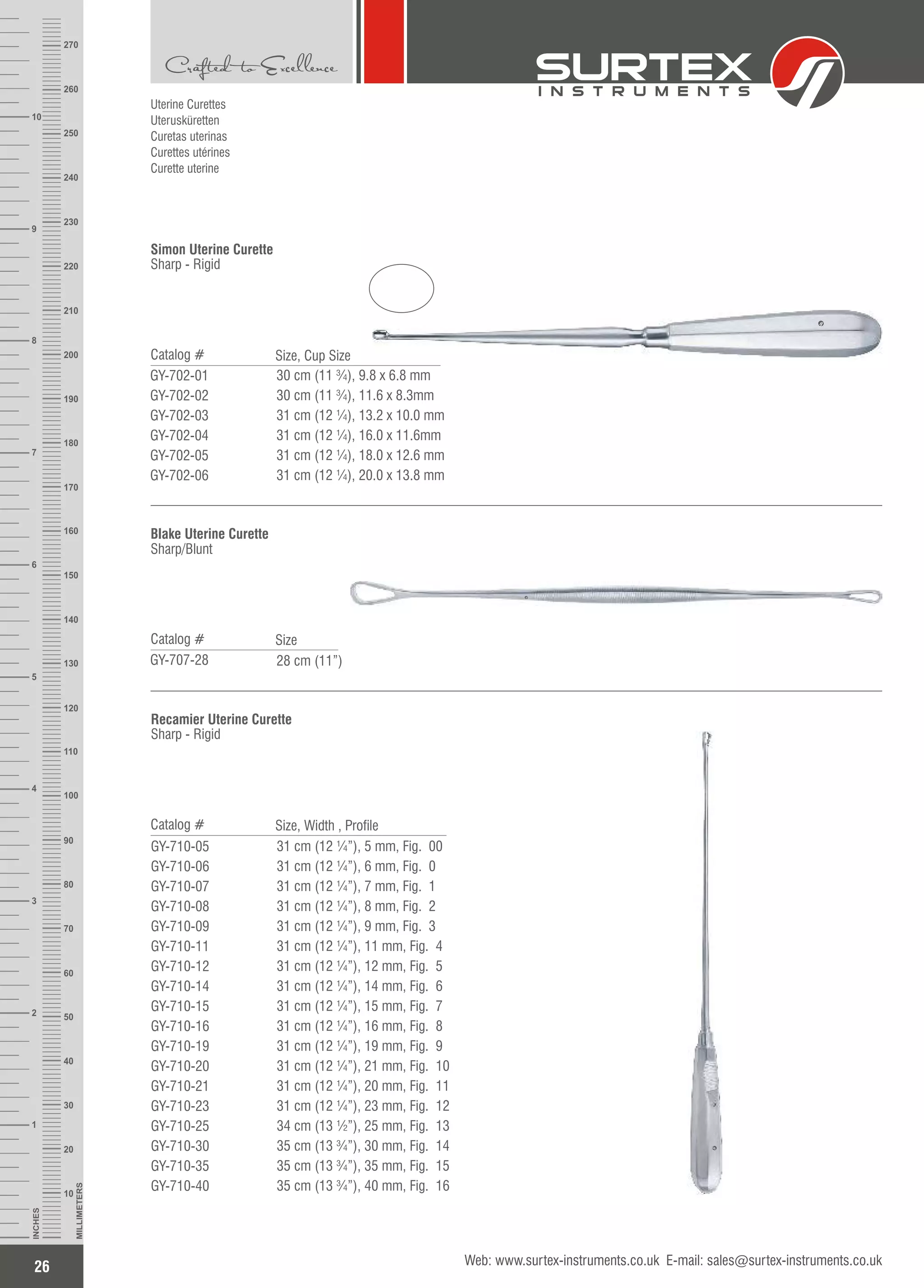 GYNECOLOGY INSTRUMENTS | PDF | Pregnancy | Reproductive Health