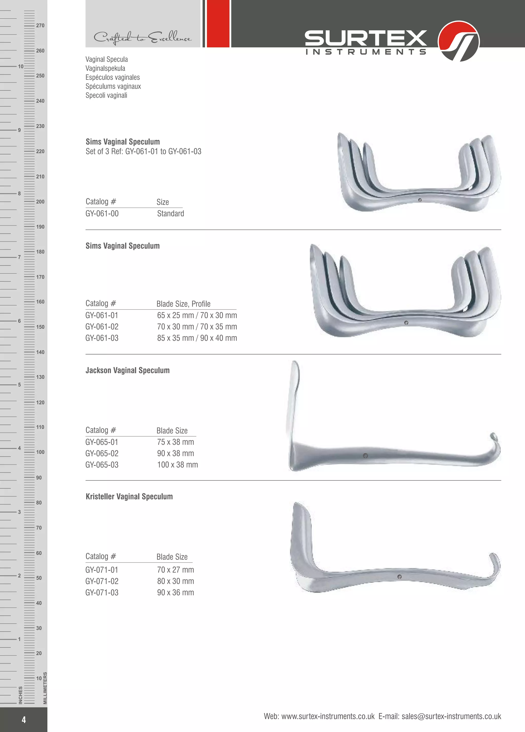 GYNECOLOGY INSTRUMENTS | PDF